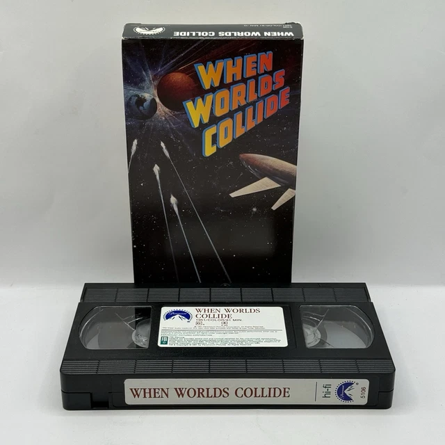 WHEN WORLDS COLLIDE (VHS, 1991, Paramount) Richard Derr/Barbra Rush/John Hoyt! £8.11 - PicClick UK