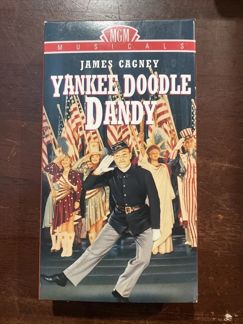 JAMES CAGNEY YANKEE Doodle Dandy VHS Movie 1990 MGM Musicals Tested ...