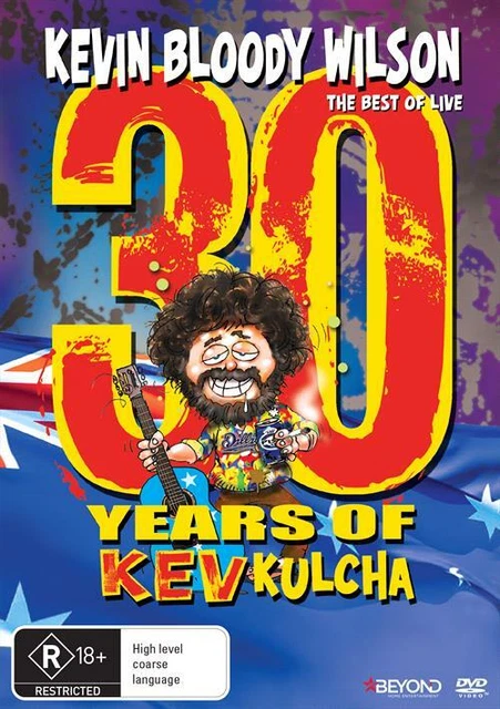 KEVIN BLOODY WILSON - 30 Years Of Kev Kulcha (DVD, 2015) A7 Region 4 ...