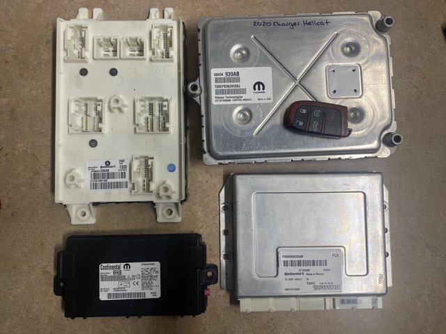 2020 DODGE CHARGER Hellcat ECU, BCM, RFH, ADCM, and Key. $2,500.00 ...