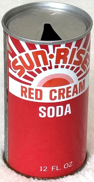 1970’S 🌞SUN•RISE-RED🔴CRÈME-COCA COLA Co.-Minnesota-12 oz-Steel Soda-Pop ...