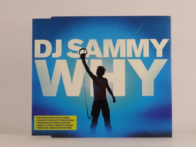 DJ SAMMY WHY (G5) 4 pistes CD pochette photo unique MINISTRY OF SOUND ...