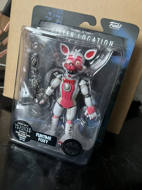 FNAF FIVE NIGHTS At Freddys Funtime Foxy Sister Location Funko Figure ...