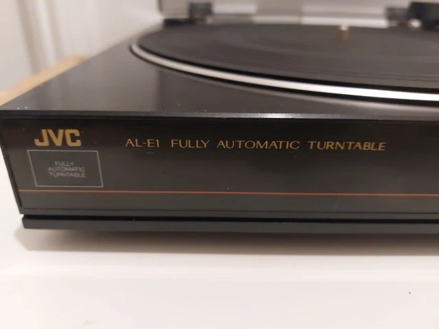JVC AL-E1BK AUTOMATIC Belt Driven Turntable Record Player Faulty Spares ...