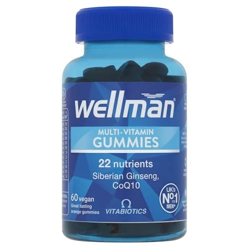 MULTIVITAMIN CHEWABLE VEGAN Gummies for Men, Wellman £11.49 - PicClick UK