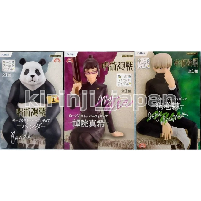 JUJUTSU KAISEN ZENIN Maki Inumaki Toge Panda Noodle Stopper Figure Set ...