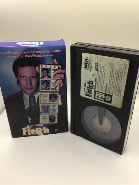 FLETCH BETA BETAMAX NOT VHS RARE Format 1985 - Chevy Chase Kareem Abdul ...