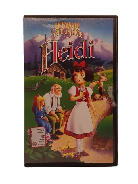 VHS LE FAVOLE Più Belle 📼 Heidi 📼 Stardust (1995) EUR 12,00 - PicClick IT