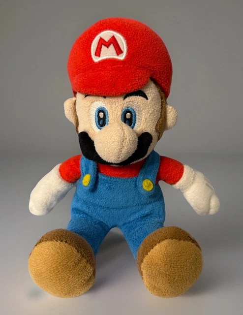NEW SUPER MARIO Bros Wii 2009 8” Mario Plush (RARE) £45.13 - PicClick UK