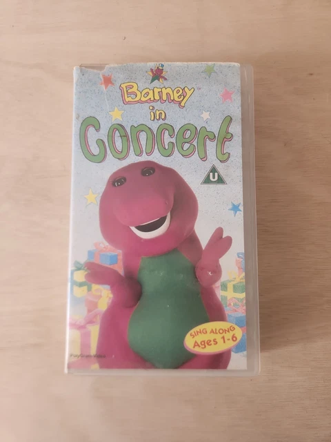 BARNEY IN CONCERT VHS PAL Children's Video £1.17 - PicClick UK