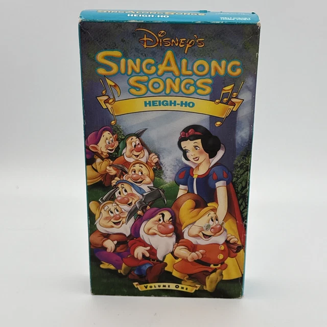 DISNEYS SING ALONG Songs - Snow White: Heigh-Ho (VHS, 1994) £9.27 ...