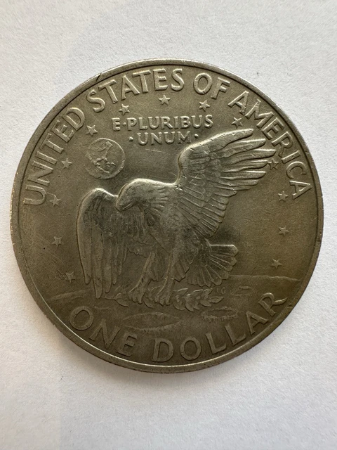ONE US-DOLLAR MÜNZE 1971 D Eisenhower 💯 Sammlerstück EUR 9,00 - PicClick DE
