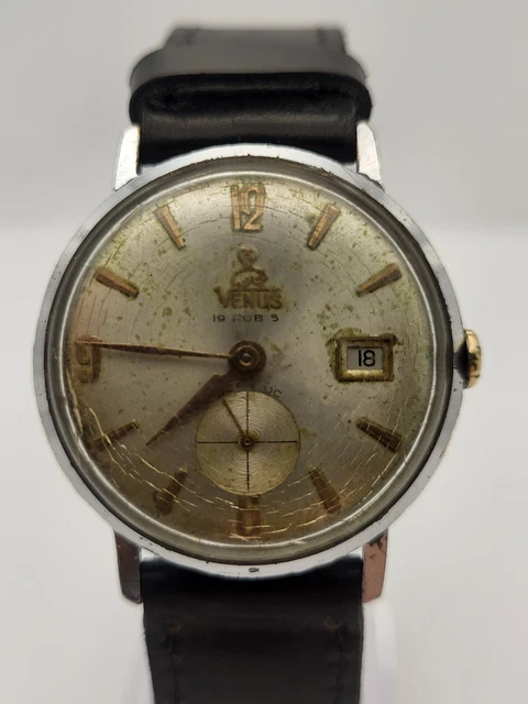 VENUS 19 RUBIS Incabloc Watch 34mm Swiss Made 1960s Working EUR 90,00 ...