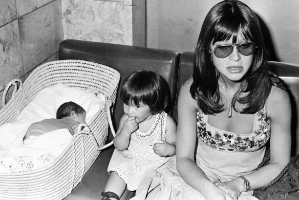 SPANISH ACTRESS AND Singer Marisol With Tamara And Maria 1976 Old Photo ...