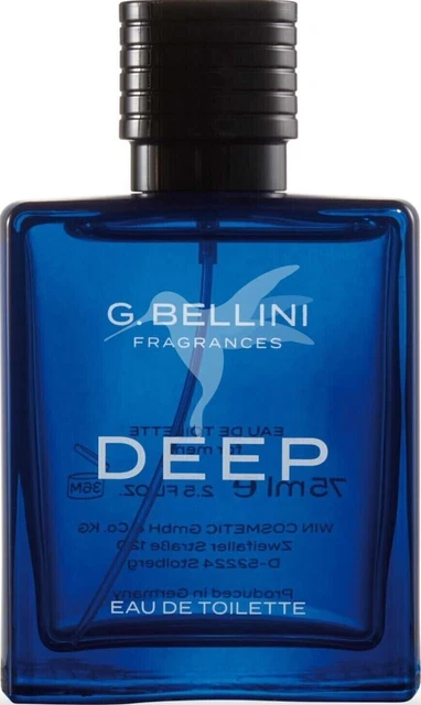 LIDL G.BELLINI DEEP For Men Eau de Toilette Parfum Vaporisateur 75 ML ...