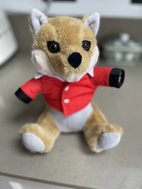 PETER RABBIT MR TODD FOX in RED JACKET 10"PLUSH CUDDLY SOFT TOY TEDDY £ ...