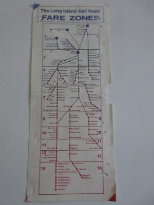 1980'S LIRR LONG Island Railroad train ticket and Receipt £10.58 ...