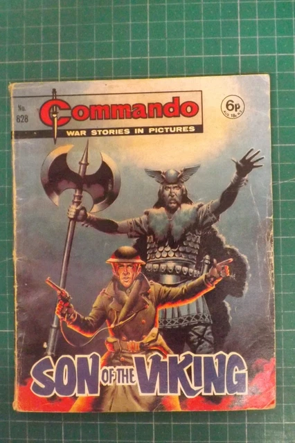 COMMANDO COMIC WAR STORIES IN PICTURES No.828 SON OF THE VIKING GN1748 ...
