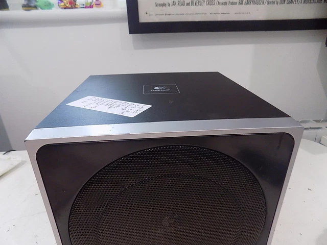 LOGITECH Z4 MULTIMEDIA Subwoofer Only Black UNTESTED Sold as SPARES ...