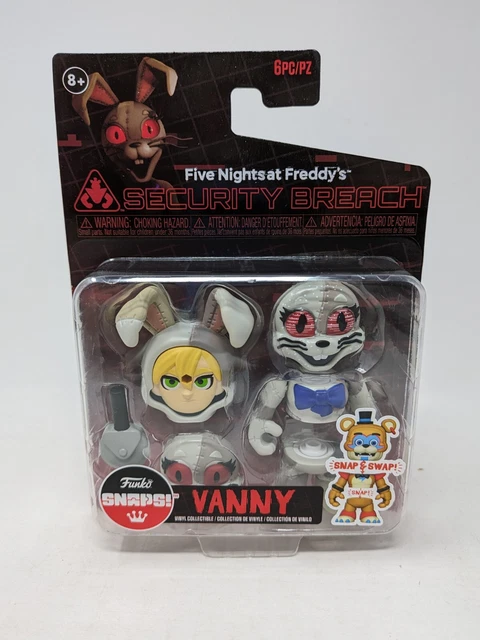 FUNKO SNAPS FIVE Nights At Freddy's FNAF Security Breach VANNY set ... FUNKO SNAPS FIVE Nights At Freddy's FNAF Security Breach VANNY set ...