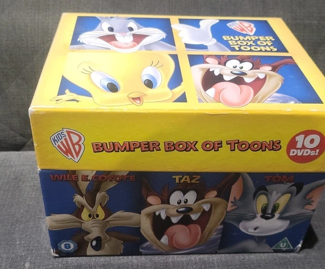 BUMPER BOX OF Toons 10x DVD Box Set Looney Tunes: - like new ~Free UK ...