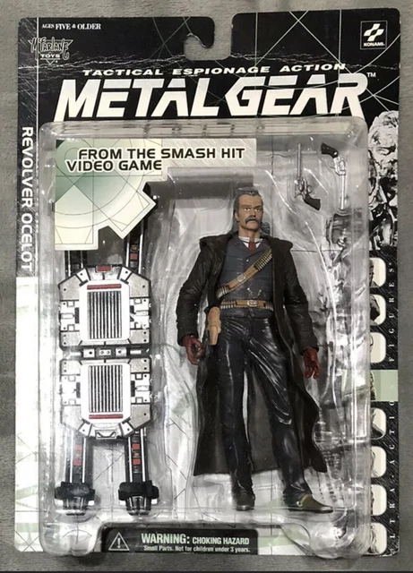 METAL GEAR SOLID McFarlane REVOLVER OCELOT action figure 1998 videogame ...