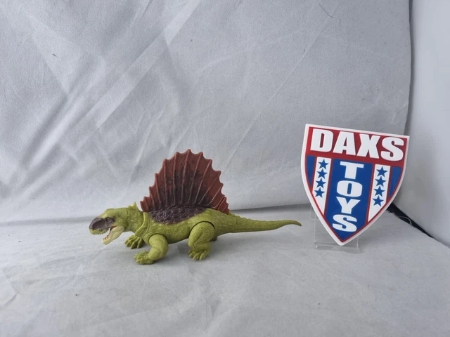 DIMETRODON JURASSIC WORLD Dinosaur Figure Ferocious Pack Mattel £7.99 ...