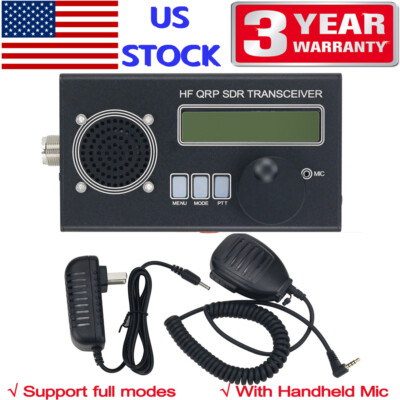 USDR/USDX HF QRP SDR Transceiver SSB/CW Transceiver 8-Band 5W Ham Radio ...