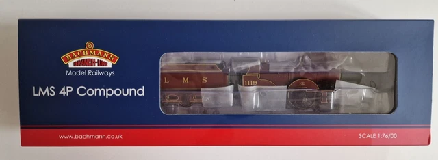 BACHMANN 31-934 LMS 4P Compound Class Steam Locomotive '1119' OO GAUGE ...