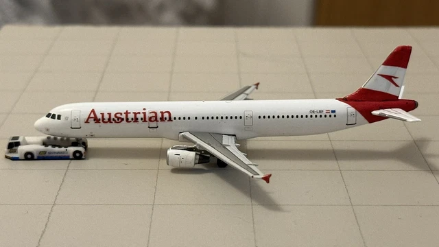 GEMINIJETS AUSTRIAN AIRBUS A321 ‘New livery’ CUSTOM MODEL 1:400 Scale ...