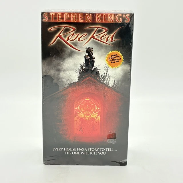 STEPHEN KING'S &ROSE Red" Horror Movie VHS 2 Tape Set 2002 New Sealed ...
