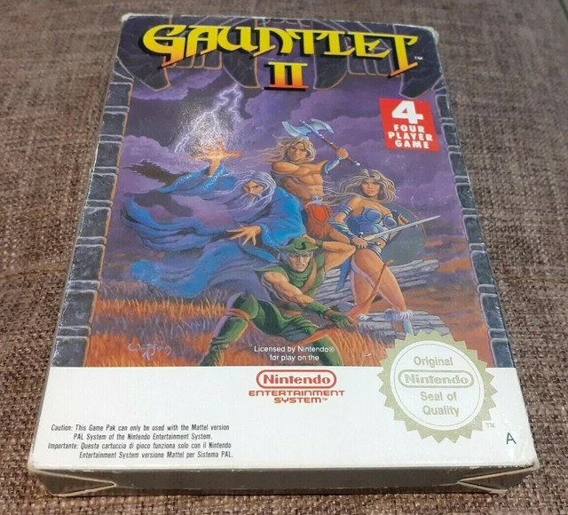 GAUNTLET 2 NINTENDO Nes Completo ITALIANO Originale Pal A EUR 69,00 ...
