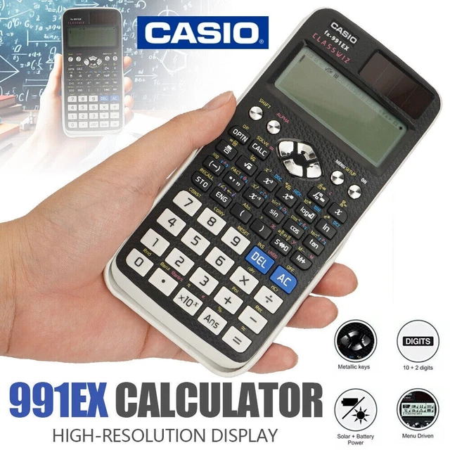CASIO FX-991EX CLASSWIZ Advanced Engineering Scientific Calculator 552 Functions £11.99 ...