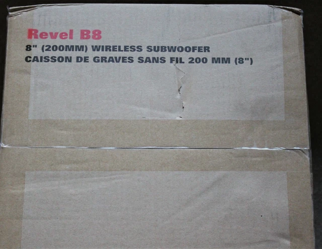 REVEL B8 WHITE Wireless Subwoofer 200W £220.00 - PicClick UK