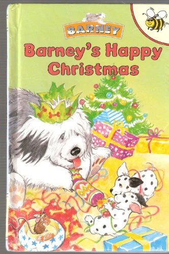 BARNEY'S HAPPY CHRISTMAS by Hodges, Edgar Hardback Book The Fast Free ...