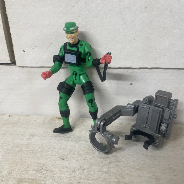 VINTAGE 1995 KENNER DC Batman Forever Riddler Jim Carey Action Figure ...
