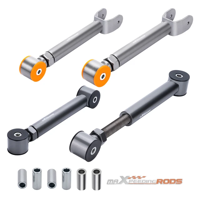 FRONT + REAR Adjustable Upper Control Arms Kit for Jeep Grand Cherokee ...