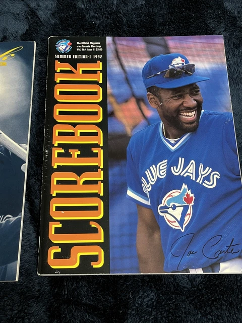 TORONTO BLUE JAYS 1992 Yearbook Alomar Carter Winfield $20.59 - PicClick CA