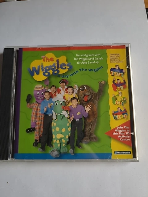 THE WIGGLES A Day with the Wiggles CD ROM 1998 Dataworks $59.95 ...