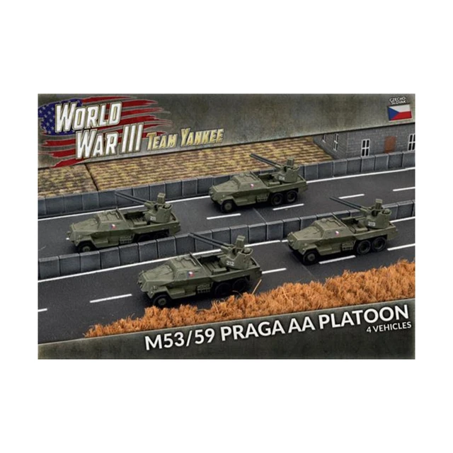 BATTLEFRONT TEAM YANKEE M53/59 Praga AA Platoon SW $42.95 - PicClick