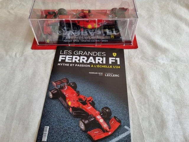 COLLECTION FERRARI F1 - Ferrari SF21 - Charles Leclerc- 1/24 Altaya ...