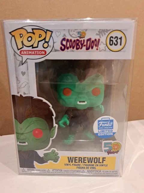 FUNKO POP ANIMATION Scooby Doo Limited Edition Werewolf #631 Free pop ...