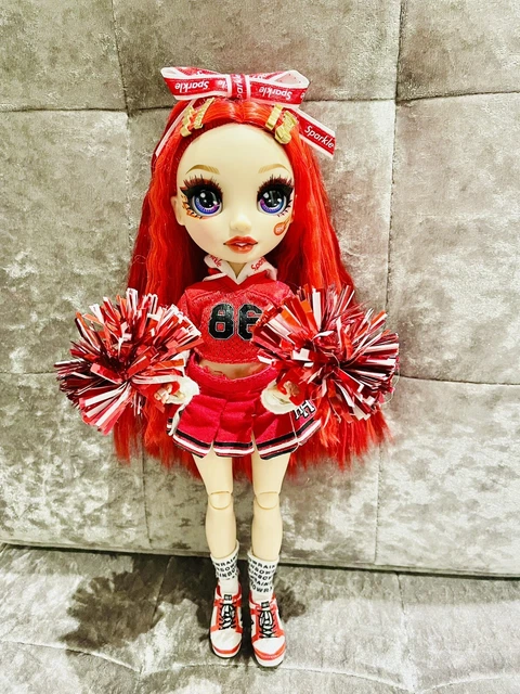 RAINBOW HIGH DOLL - Red cheerleader, Ruby Anderson. Fab condition £10. ...