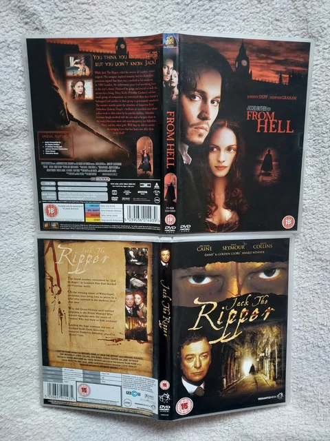 JACK THE RIPPER DVD 1988 Michael Caine COMPLETE MINI SERIES + FROM HELL BUNDLE £11.11 - PicClick UK