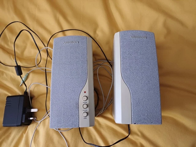 PAIR COMPUTER MP3 Audio Speakers £12.50 - PicClick UK