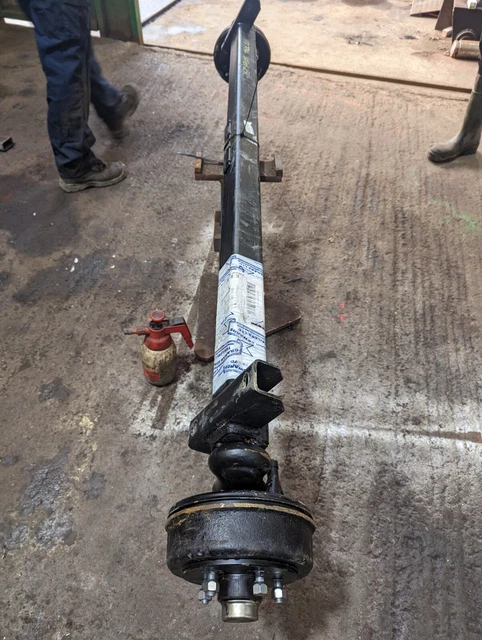 GRAHAM EDWARDS TRAILER Axle For Flatbed Stock Trailer Transporter £600. ...