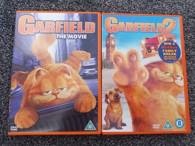 GARFIELD THE MOVIE (2004) and Garfield 2 DVD (2006) Starring Bill ...