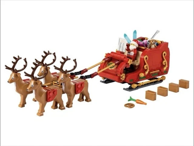 LEGO SANTA’S SLEIGH, Christmas Toy Building Set 40499 - Brand New £32. ...