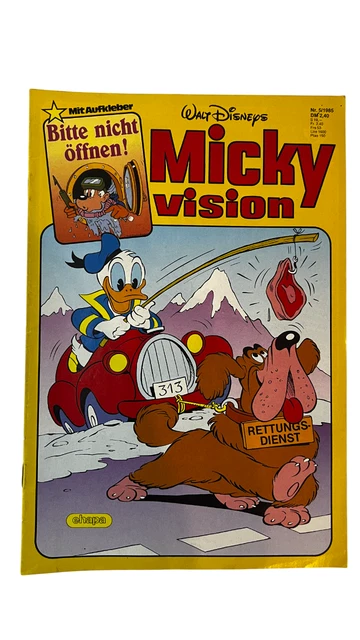 MICKYVISION NR. 5/1985 – Donald Duck im 313er & Rettungshund EUR 4,99 ...