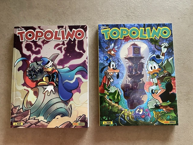 TOPOLINO N. 3546 e 3545 - Variant Lucca Comics 2023 + Topolino 3552 NUOVISSIMI EUR 50,00 ...